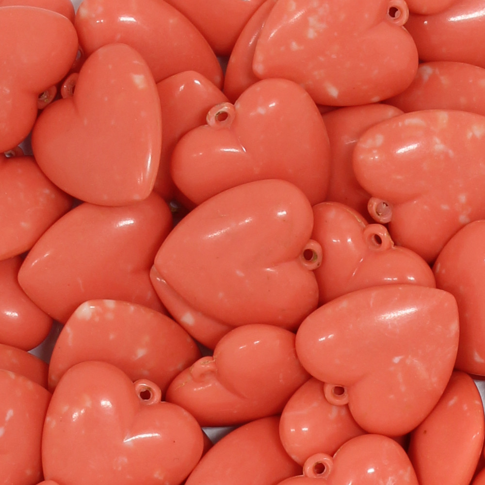 Cuore Color Corallo